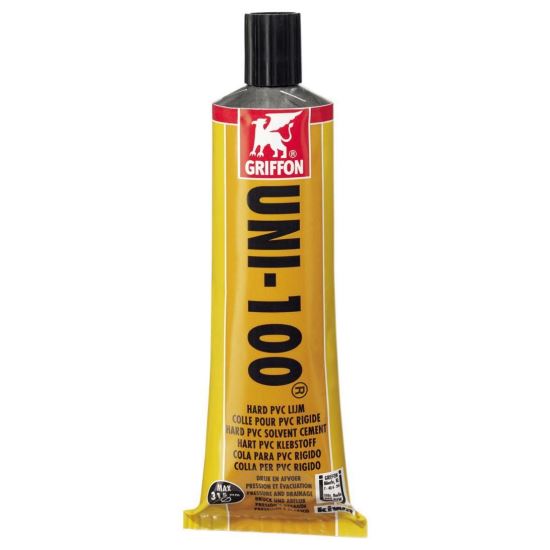 Adeziv gel pentru tevi griffon pvc rigid uni100 - influent.ro