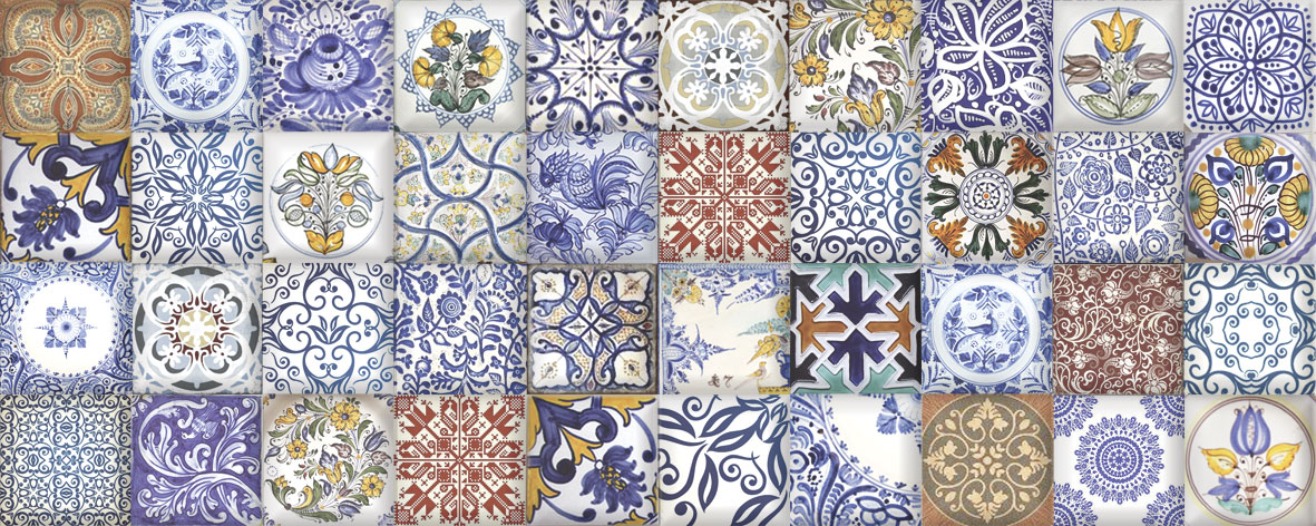 Faianta decor carneval 50x20 cm multicolor - influent.ro