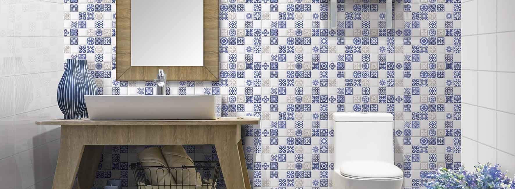 Faianta decor maiolica 40x20 cm alb - influent.ro